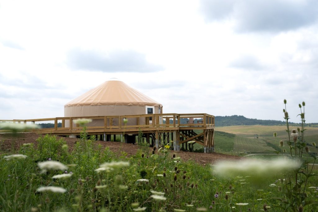 New Grand Yurt At The Wilds: Luxurious Lodging Coming Soon - The Wilds ...