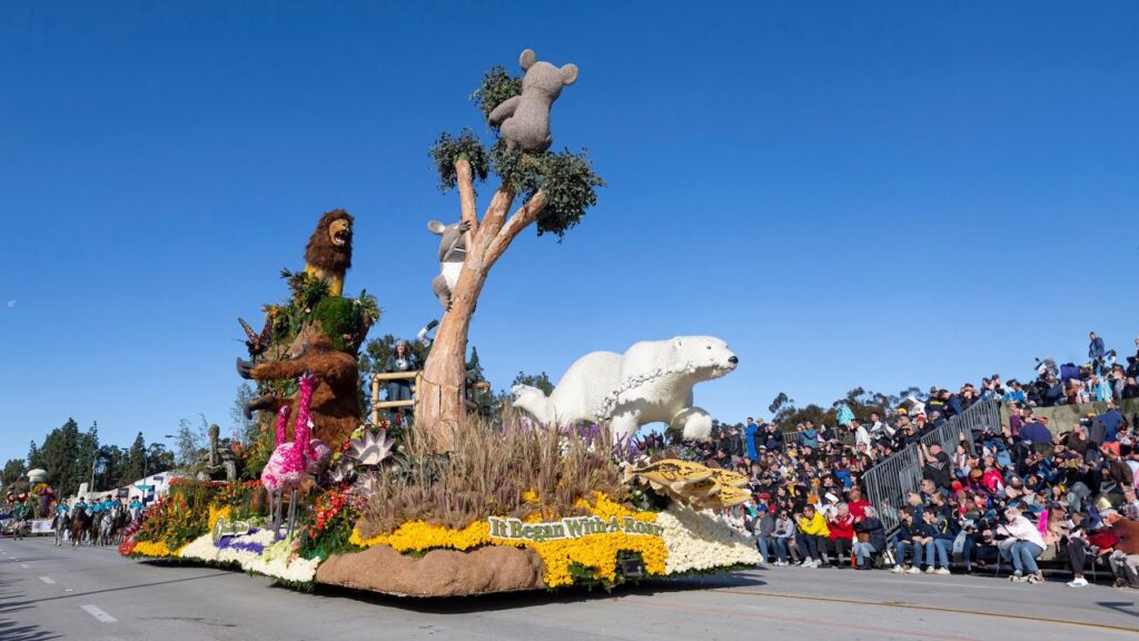 San Diego Zoo's Winning Rose Float - Zoos - USA - California - San ...