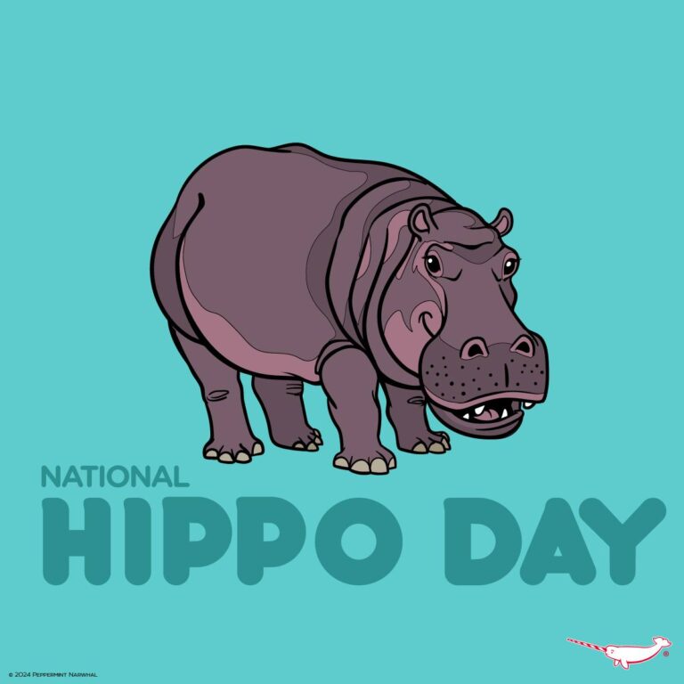 Celebrating National Hippo Day With Love - Zoo / Animal Special Days ...