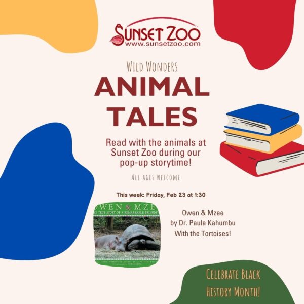 Animal Storytime For Kids: Friday 1:30 PM - Sunset Zoo Zoo Guide